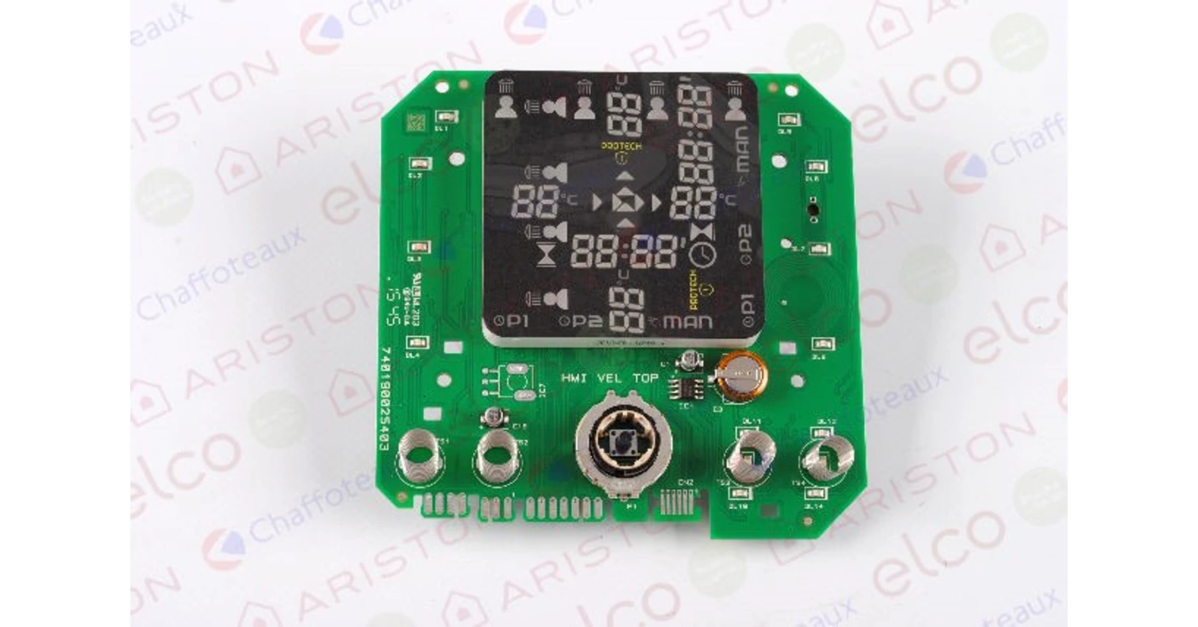 Ariston VLS EVO PLUS 50 EU kijelzőpanel 65115461