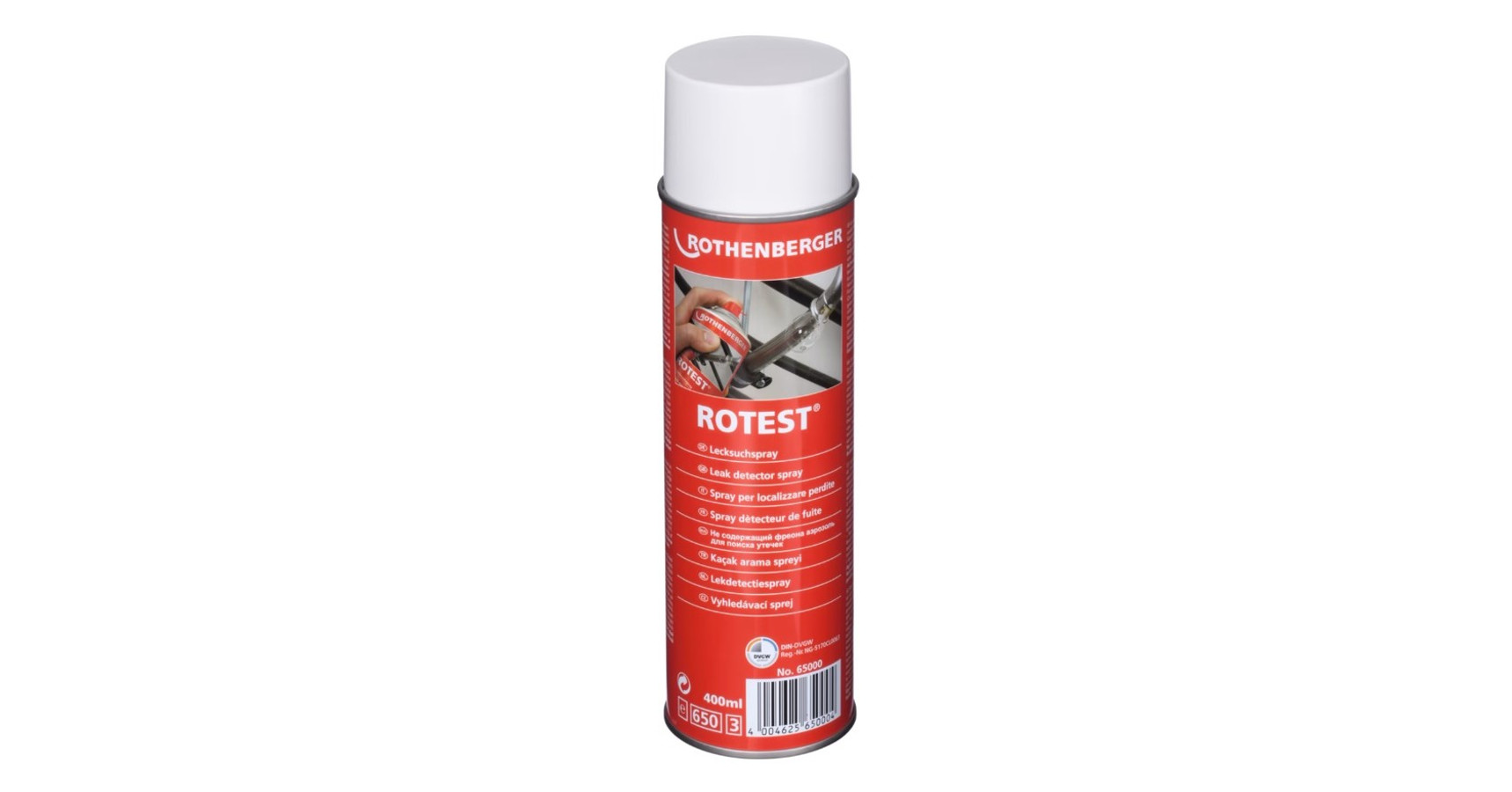 ROTHENBERGER Rotest szivárgáskereső spray 400 ml